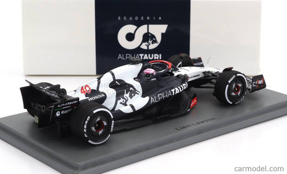 SPARK-MODEL S8926 Masstab: 1/43 | ALPHA TAURI F1 AT04 TEAM ALPHA TAURI N 40 SINGAPORE GP 2023 ...