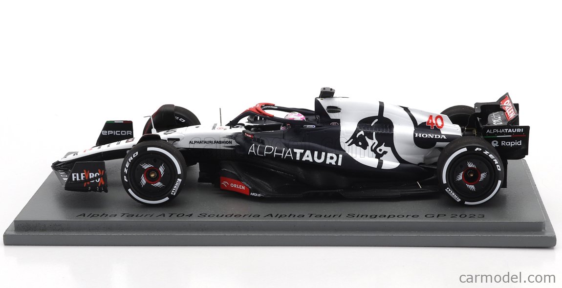SPARK-MODEL S8926 Masstab: 1/43 | ALPHA TAURI F1 AT04 TEAM ALPHA TAURI N 40 SINGAPORE GP 2023 ...