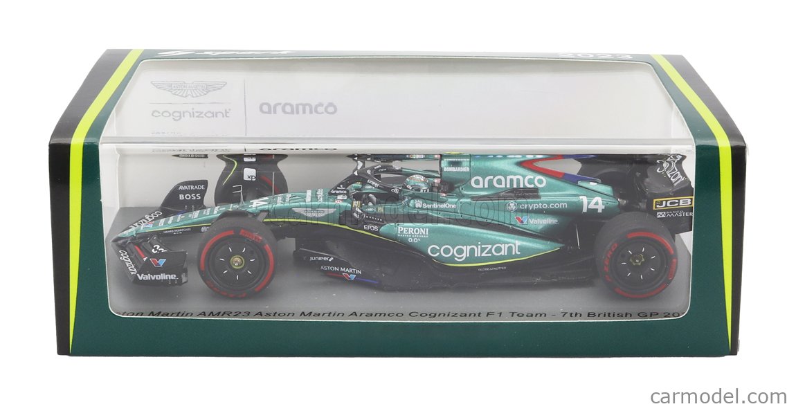 SPARK-MODEL S8595 Scale 1/43 | ASTON MARTIN F1 AMR23 TEAM ARAMCO ...