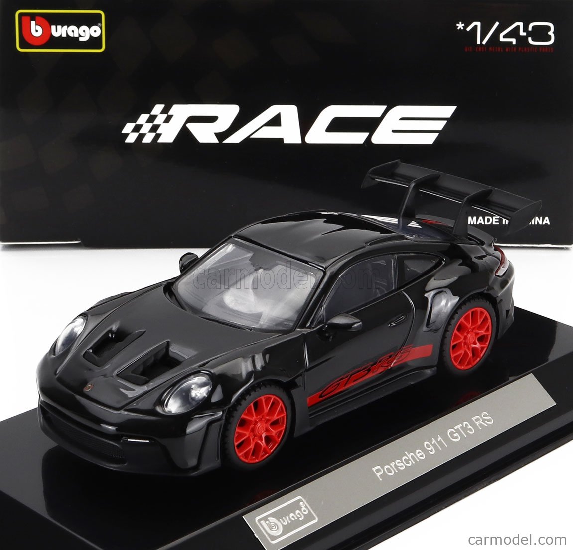BURAGO 18-38313 Scale 1/43 | PORSCHE 911 992 GT3 RS COUPE 2022 - CON ...