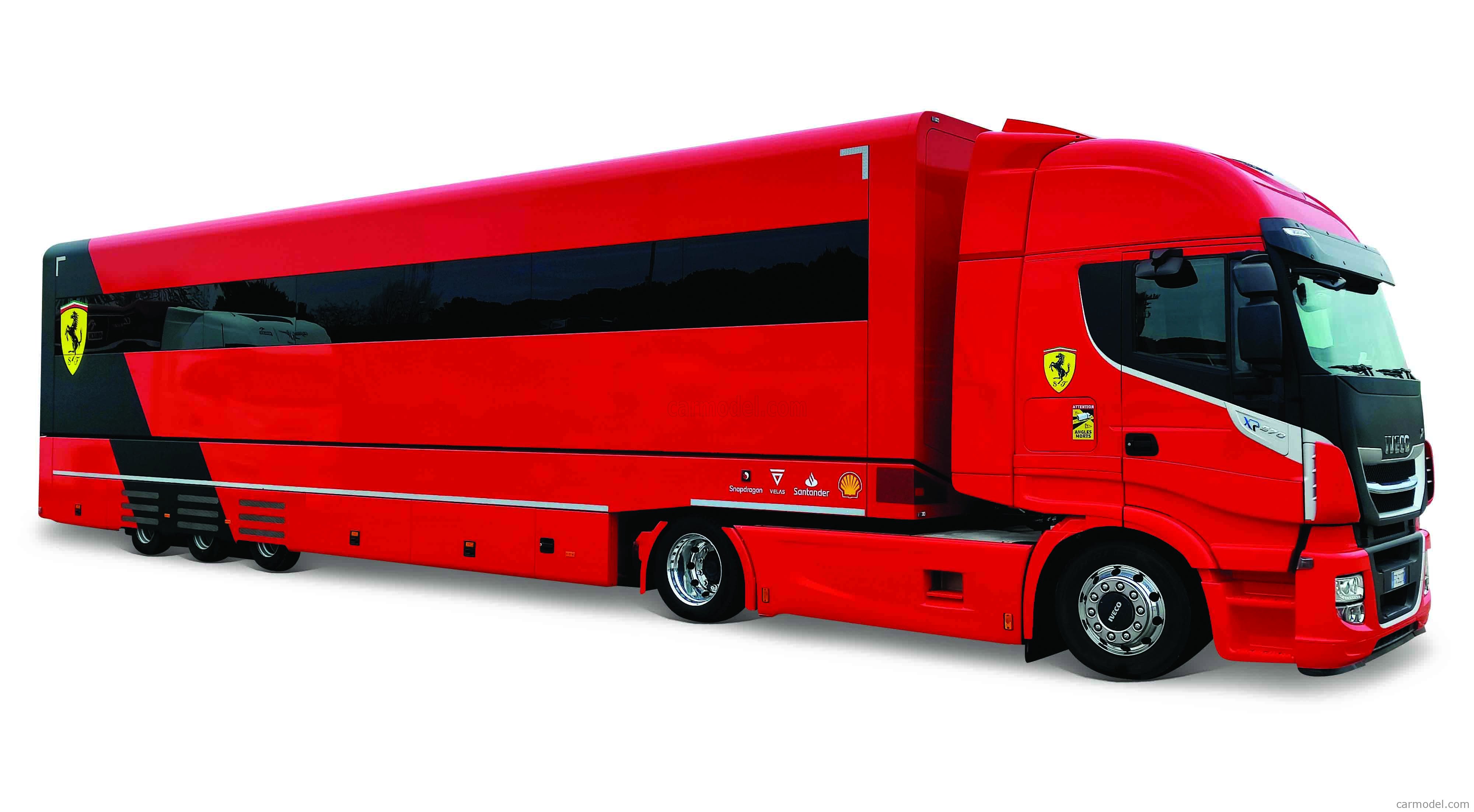 BURAGO BU36847-36867 Echelle 1/43 | FERRARI SET TRUCK + 2 F1 - IVECO S ...