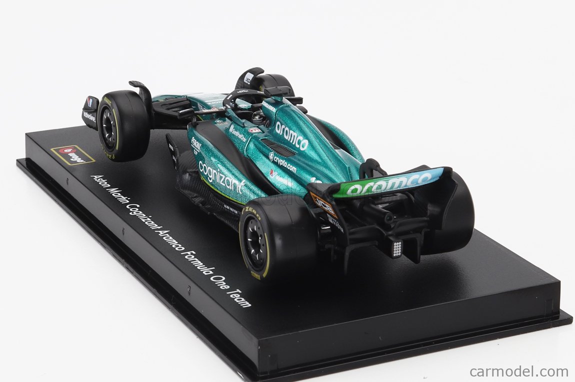 BURAGO 18-38091-S Scale 1/43 | ASTON MARTIN F1 AMR23 TEAM ARAMCO COGNIZANT N 18 SEASON 2023 ...