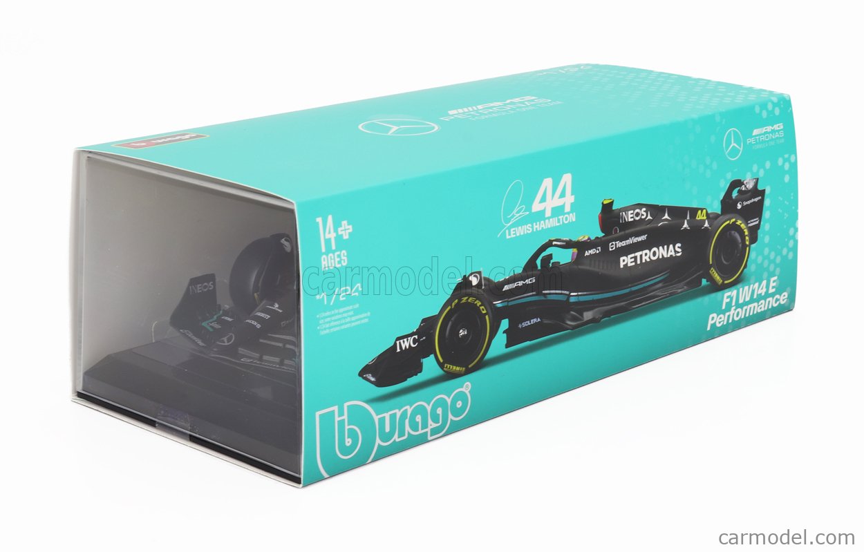 BURAGO 18-28028-HAM Scale 1/24 | MERCEDES GP F1 W14 TEAM MERCEDES-AMG ...