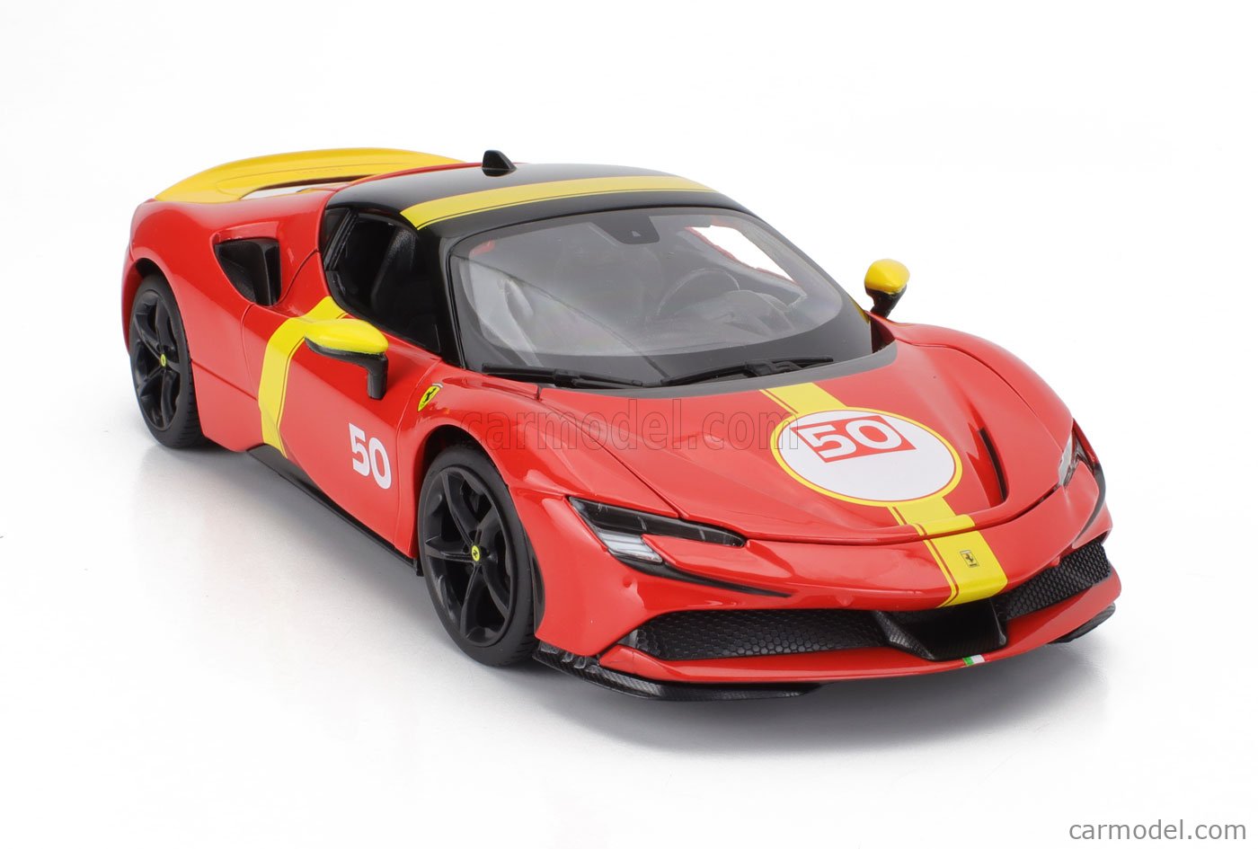 BURAGO 18-16035 Scala 1/18 | FERRARI SF90 STRADALE HYBRID 1000hp N 50 ...
