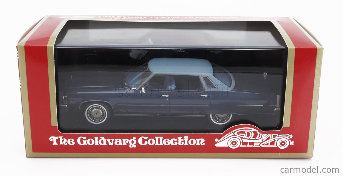 GOLDVARG GC071B Scale 1/43 | OLDSMOBILE 98 REGENCY SEDAN 1976 DARK BLUE
