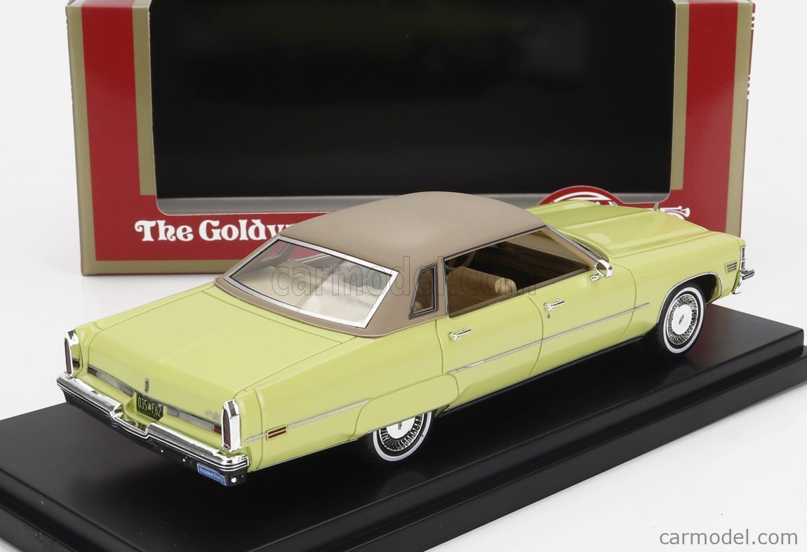 GOLDVARG GC071A Scala 1/43 | OLDSMOBILE 98 REGENCY SEDAN 1976 CREAM GOLD