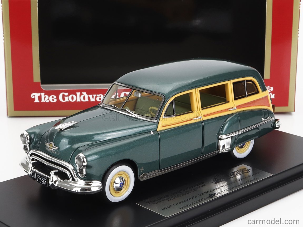 GOLDVARG GC065B Scale 1/43 | OLDSMOBILE STATION WAGON 1949 ALPINE GREEN ...