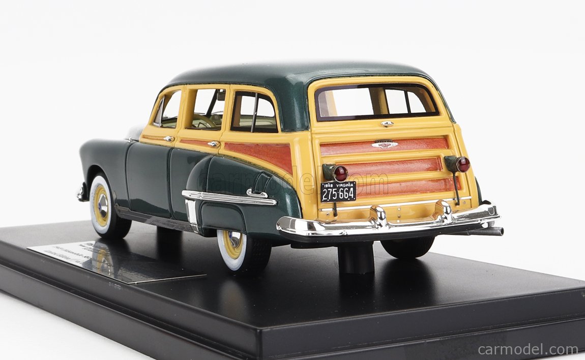 GOLDVARG GC065B Scale 1/43 | OLDSMOBILE STATION WAGON 1949 ALPINE GREEN ...