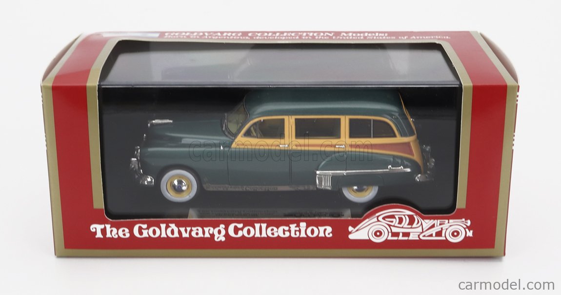 GOLDVARG GC065B Scale 1/43 | OLDSMOBILE STATION WAGON 1949 ALPINE GREEN ...