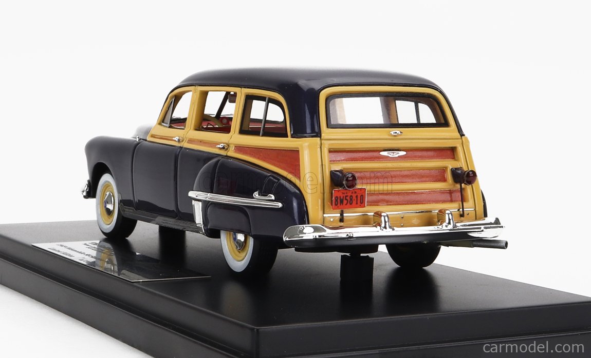 GOLDVARG GC065A Scale 1/43 | OLDSMOBILE STATION WAGON 1949 NIGHTSHADE BLUE