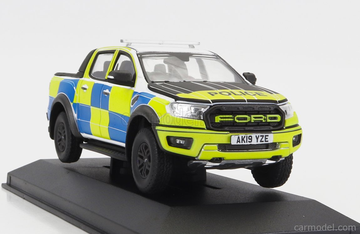 VANGUARDS VA15202 Scale 1/43 | FORD USA RANGE RAPTOR PICK-UP POLICE ...