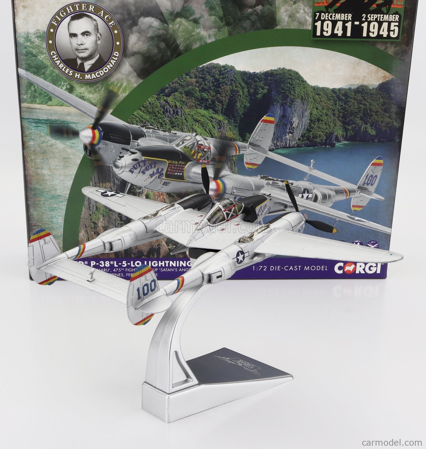 CORGI AA36617 Scale 1/72 | LOCKHEED MARTIN P-38 L-5-LO LIGHTNING ...