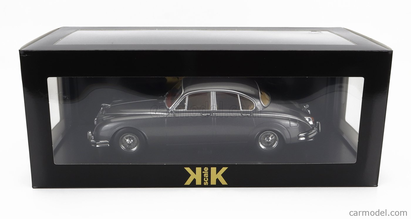 KK-SCALE KKDC181016 Scale 1/18 | JAGUAR MKII 3.8 RHD 1959 DARK GREY MET