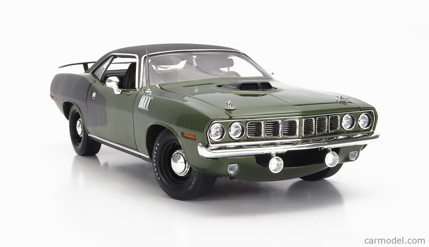 ACME-MODELS A1806132VT Scala 1/18 | PLYMOUTH CUDA HEMI COUPE BLACK ROOF ...