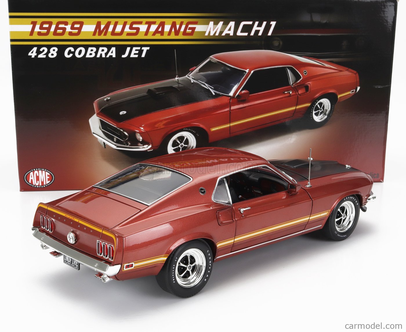 ACME-MODELS A1801868 Escala 1/18 | FORD USA MUSTANG BOSS 428 COBRA JET ...
