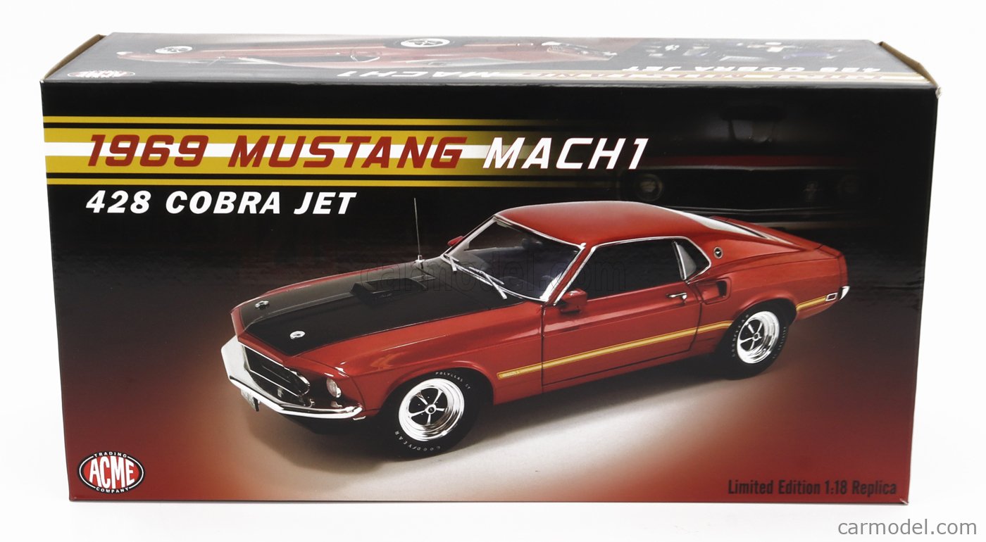 ACME-MODELS A1801868 Escala 1/18 | FORD USA MUSTANG BOSS 428 COBRA JET ...