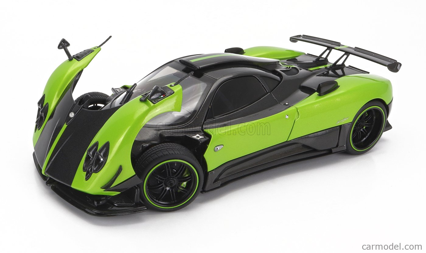 ALMOST-REAL ALM850602001 Scala 1/18 | PAGANI ZONDA CINQUE 2009 VERDE ...