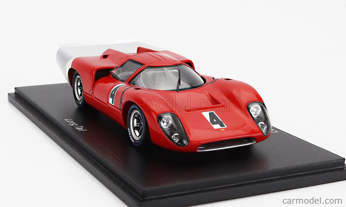 SPARK-MODEL S9225 Scale 1/43 | LOLA T70 MK3B LONG TAIL N 4 TEST 24h LE ...
