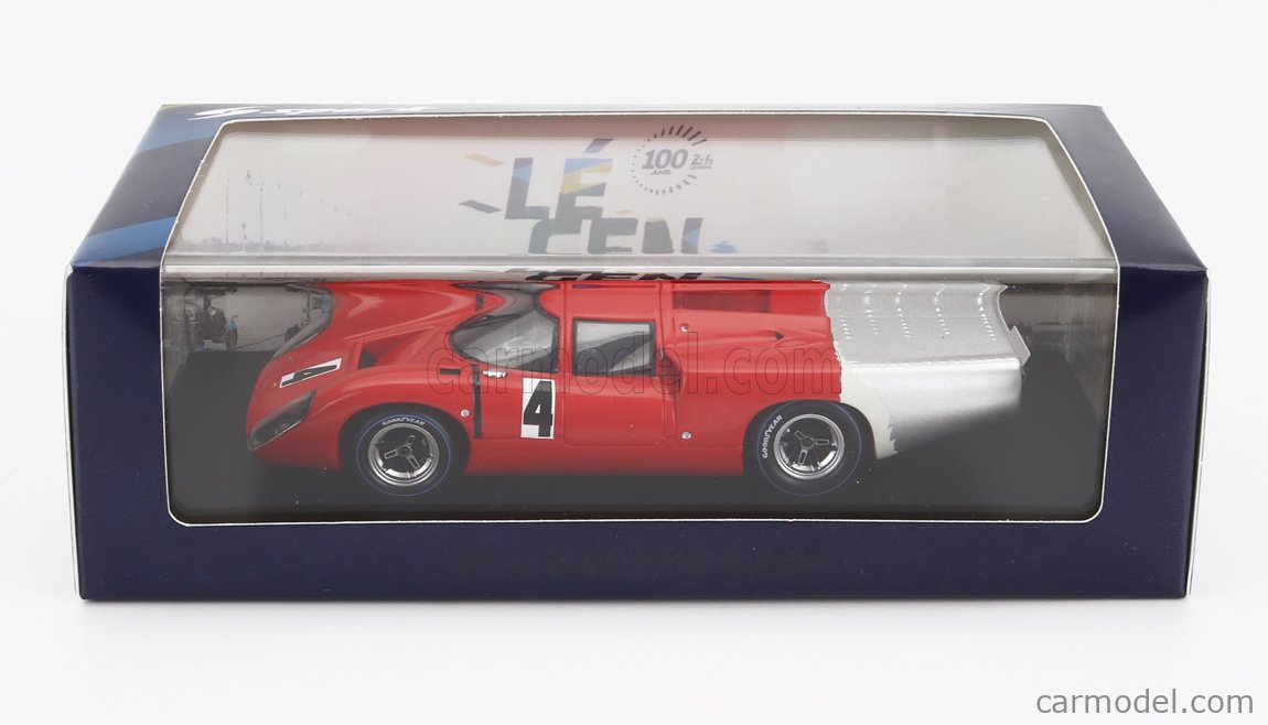 SPARK-MODEL S9225 Scale 1/43 | LOLA T70 MK3B LONG TAIL N 4 TEST 24h LE ...