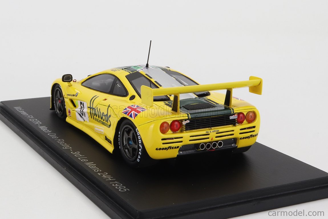 SPARK-MODEL S6675 Scale 1/43 | McLAREN F-1 GTR BMW S70 6.1L V12 TEAM ...