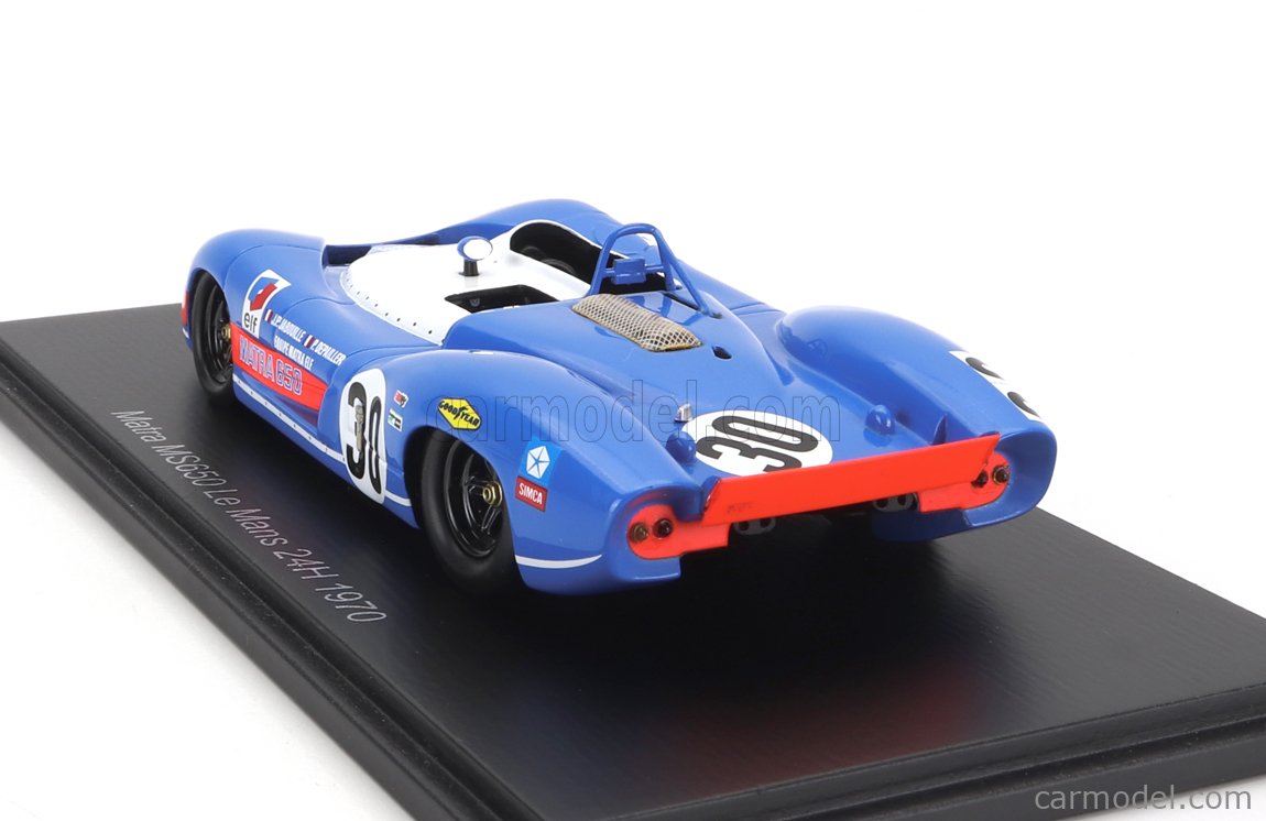 SPARK-MODEL S3555 Scale 1/43 | MATRA SIMCA MS650 TEAM EQUIPE MATRA ELF ...