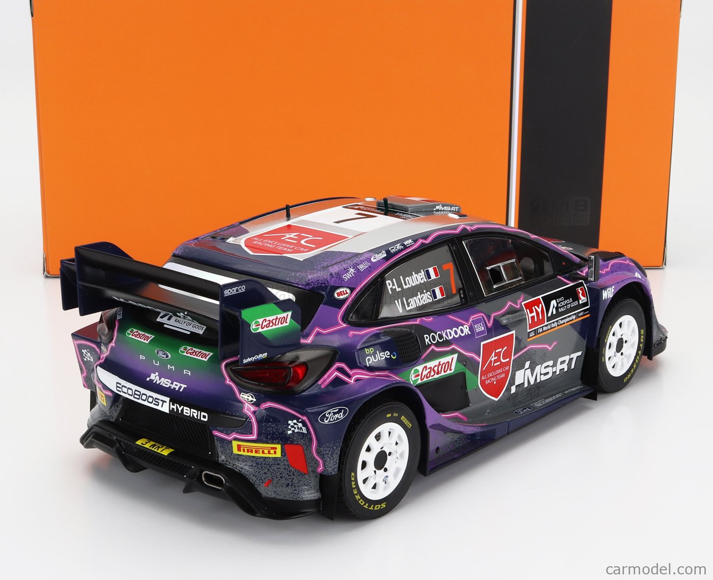 IXO-MODELS 18RMC138.22 Масштаб 1/18 | FORD ENGLAND PUMA RALLY1 RED BULL ...