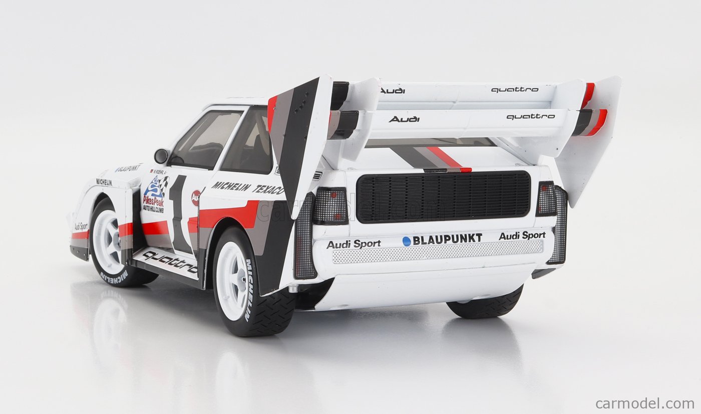 WERK83 W1802801 Scale 1/18 | AUDI QUATTRO SPORT S1 E2 N 1 WINNER RALLY ...