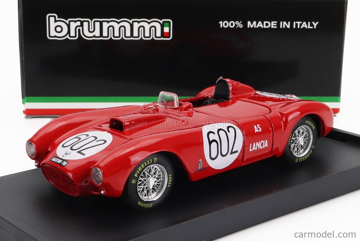 BRUMM R204-UPD-2023 Scale 1/43 | LANCIA D24 N 602 WINNER MILLE MIGLIA ...