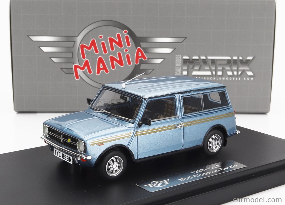 MATRIX SCALE MODELS MXMM430172 Scale 1/43 | MINI CLUBMAN ESTATE 1969 ...