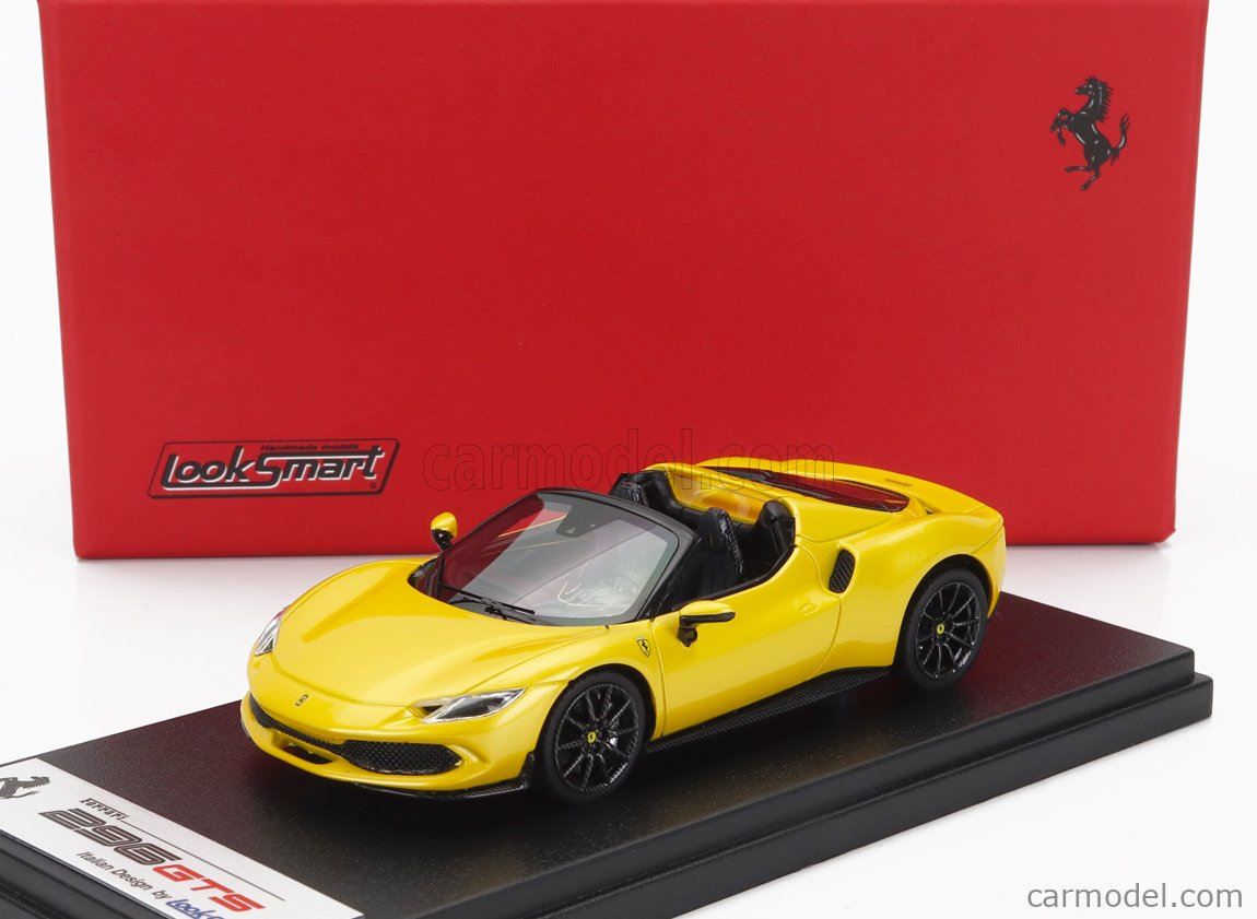 LOOKSMART LS538H Scale 1/43 | FERRARI 296 GTS SPIDER OPEN ROOF 2022 ...