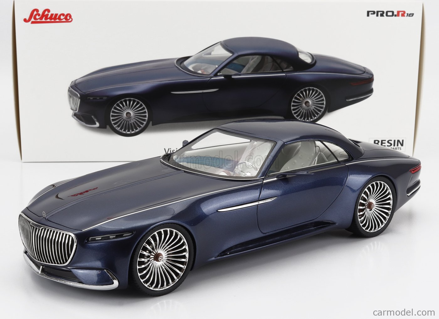 SCHUCO 450058900 Scale 1/18 | MERCEDES BENZ MAYBACH VISION 6 HARD-TOP ...