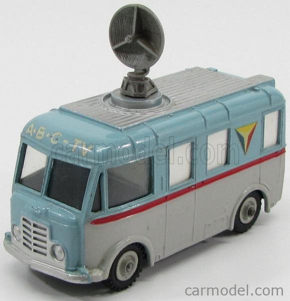 DINKY ENGLAND 988 Scale 1/43 | ABC ABC TV TRANSMITTER VAN LIGHT BLUE GREY