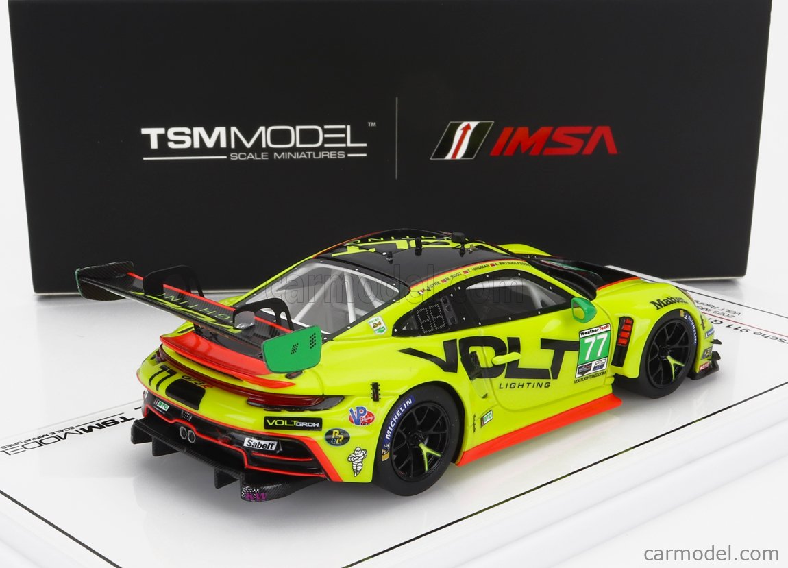 TRUESCALE TSM430763 Scale 1/43 | PORSCHE 911 992 GT3 R TEAM VOLT RACING ...