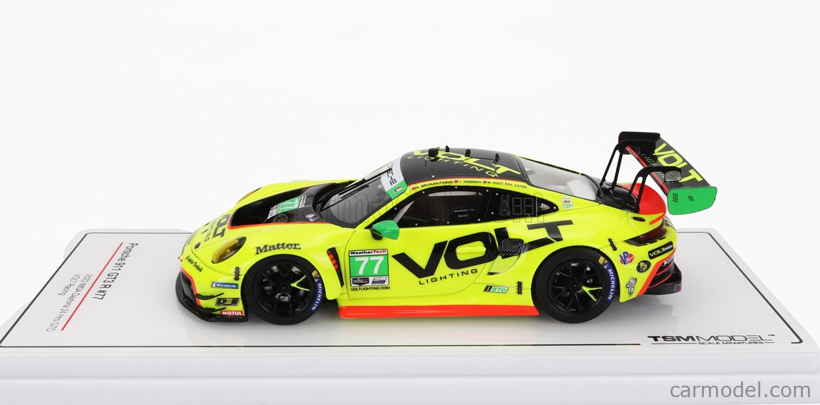 TRUESCALE TSM430763 Scale 1/43 | PORSCHE 911 992 GT3 R TEAM VOLT RACING ...