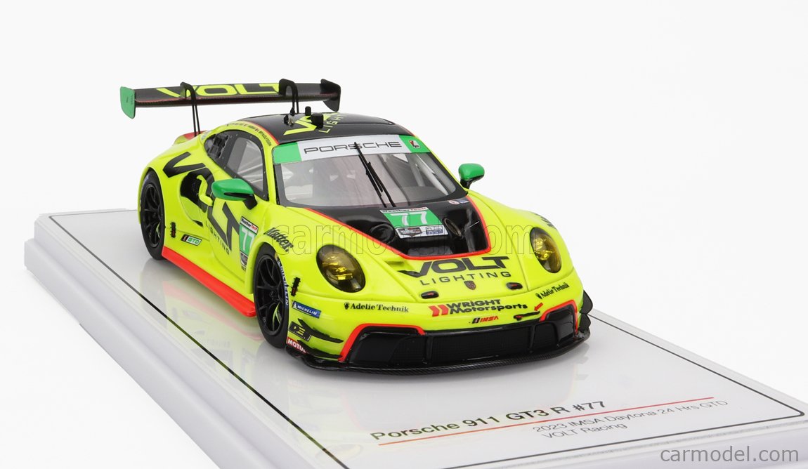 TRUESCALE TSM430763 Scale 1/43 | PORSCHE 911 992 GT3 R TEAM VOLT RACING ...