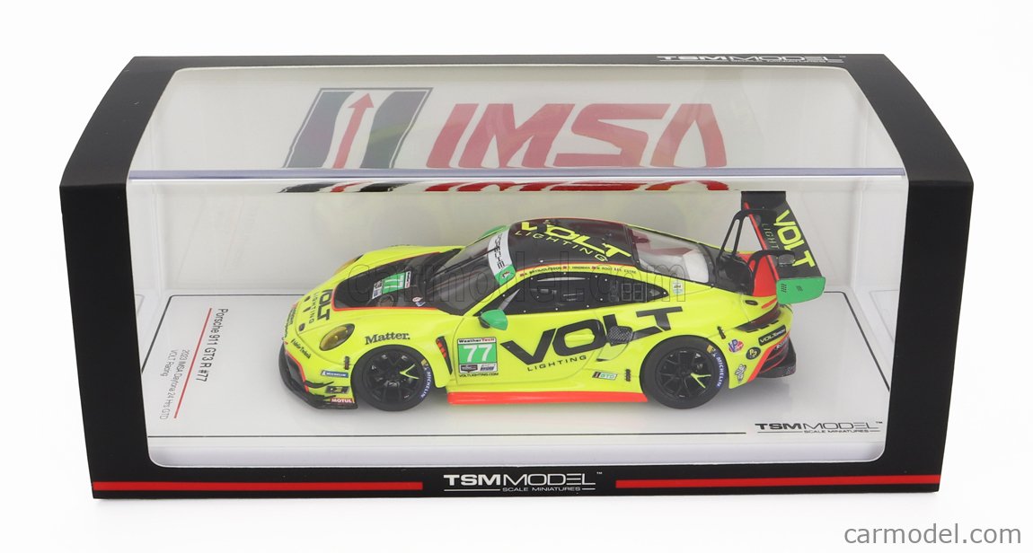TRUESCALE TSM430763 Scale 1/43 | PORSCHE 911 992 GT3 R TEAM VOLT RACING ...