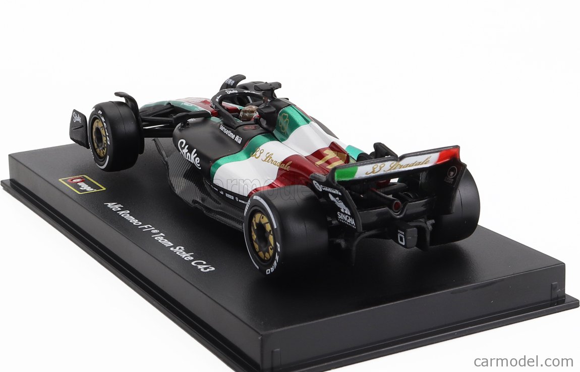 BURAGO 18-38086-77-MONZA-VET Echelle 1/43 | ALFA ROMEO F1 C43 TEAM ...