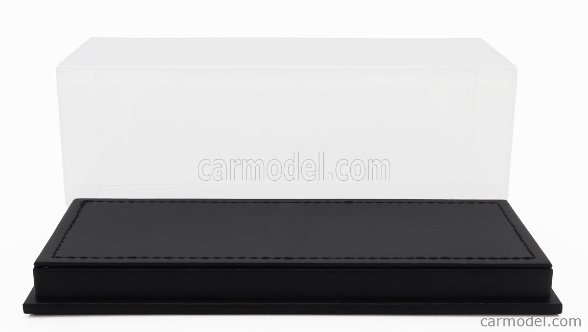 LUXBOX LBX43001 Scala 1/43 | VETRINA DISPLAY BOX BASE IN ECOPELLE NERA ...