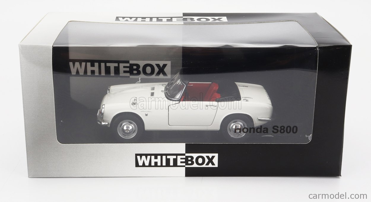 WHITEBOX WB124184 Scale 1/24 | HONDA S800 SPIDER CABRIOLET OPEN RHD ...