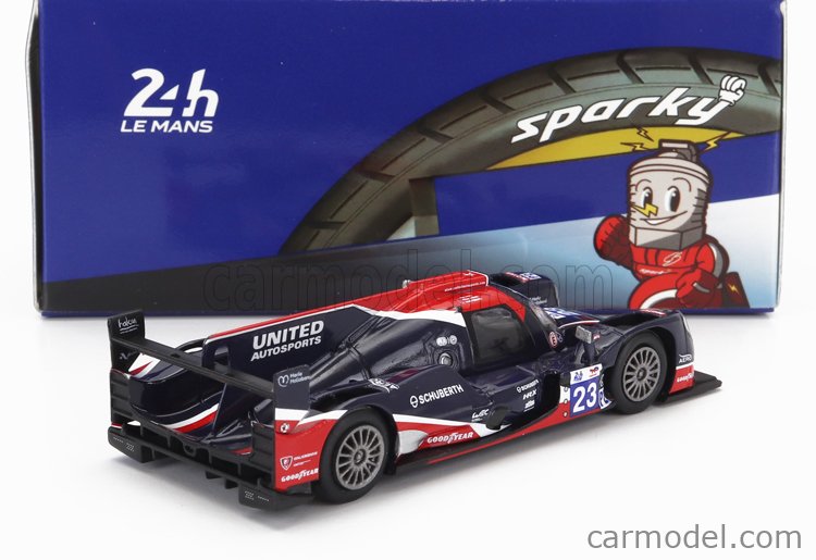 SPARK-MODEL Y266 Scale 1/64 | ORECA GIBSON 07 GK428 4.2L V8 TEAM UNITED ...