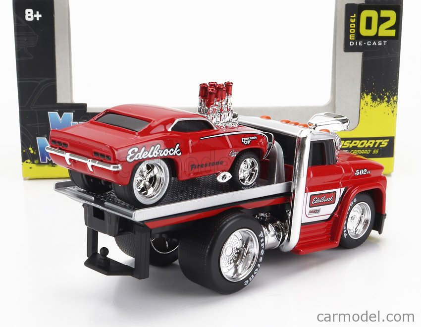 MAISTO 11532-02 Escala 1/64 | CHEVROLET C60 FLATBED CAR TRANSPORTER ...