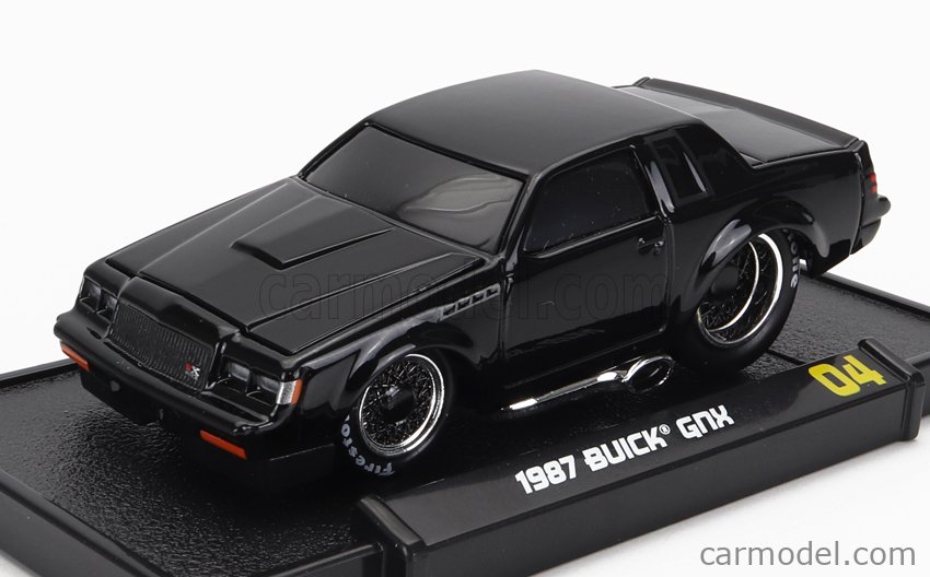 MAISTO 15526-04 Escala 1/64 | BUICK GNX CUSTOM 1987 BLACK