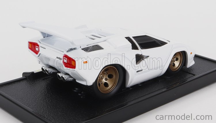 MAISTO 15526-17 Scale 1/64 | LAMBORGHINI COUNTACH CUSTOM 1988 WHITE
