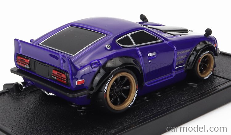 MAISTO 15526-07-PURPLE Escala 1/64 | DATSUN 240Z COUPE CUSTOM 1972 PURPLE
