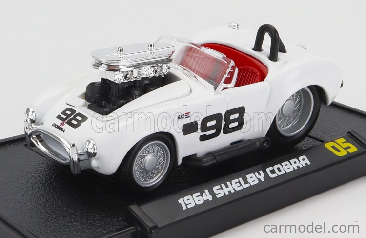 MAISTO 15526-05 Scale 1/64 | FORD USA SHELBY COBRA SPIDER N 98 RACING ...