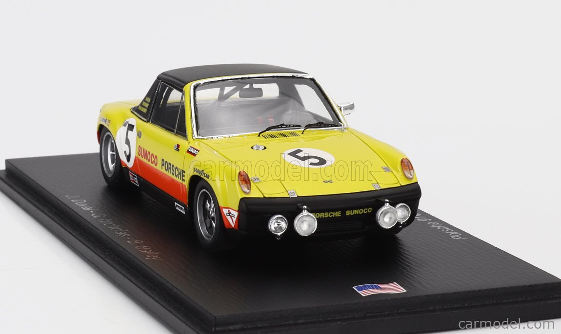 SPARK-MODEL US312 Scale 1/43 | PORSCHE 914/6 N 5 24h DAYTONA 1971 J ...