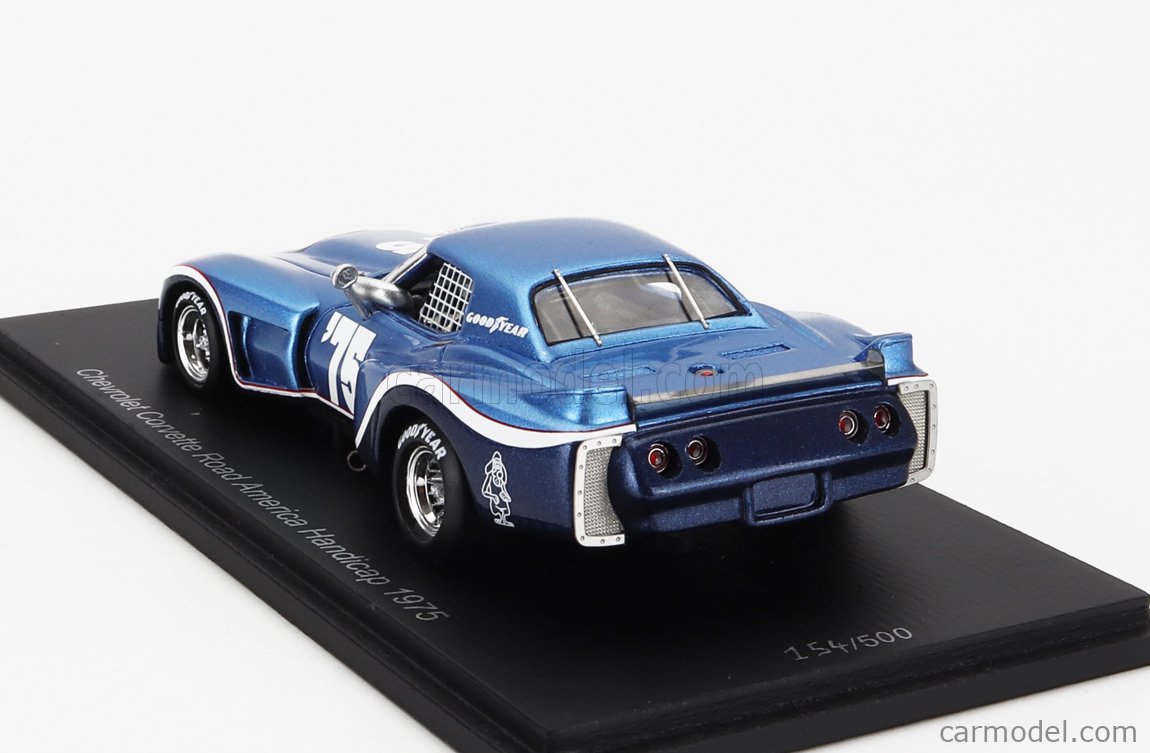 SPARK-MODEL US193 Scale 1/43 | CHEVROLET CORVETTE N 75 ROAD AMERICA ...