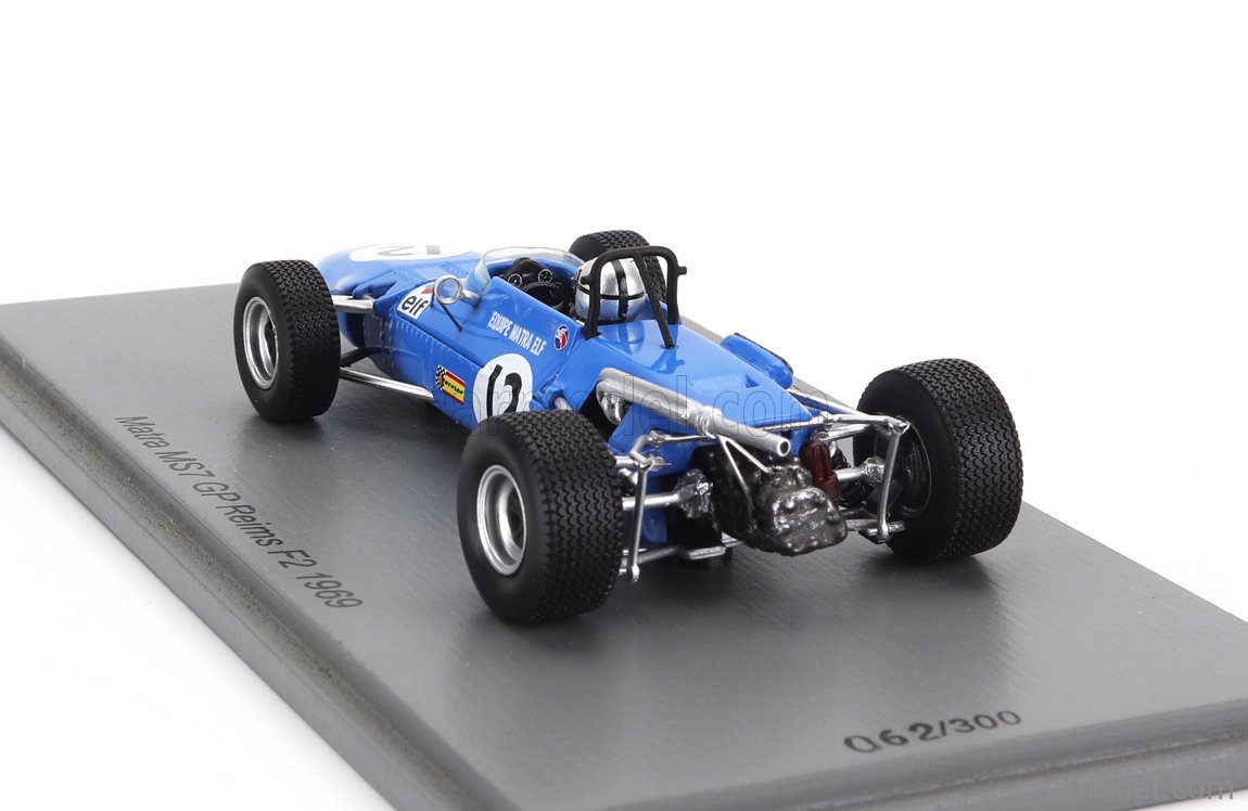 SPARK-MODEL SF305 Scale 1/43 | MATRA SIMCA F2 MS7 N 12 REIMS GP 1969 ...
