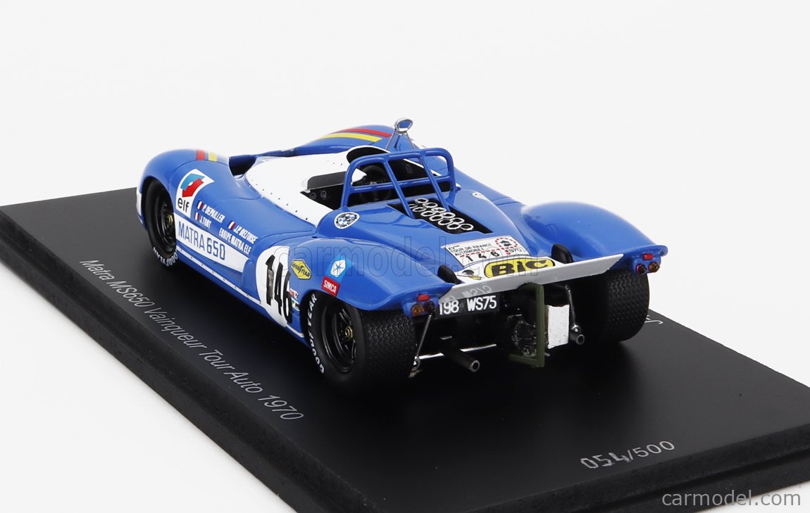 SPARK-MODEL SF290 Scale 1/43 | MATRA SIMCA MS650 SPIDER N 146 WINNER ...