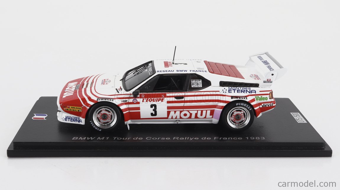 SPARK-MODEL SF145 Scala 1/43 | BMW M1 TEAM MOTUL N 3 RALLY TOUR DE ...